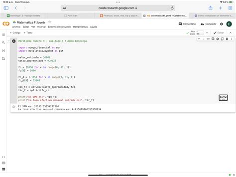 finanzas excel vba sql y algo más financial modeling ejercicio