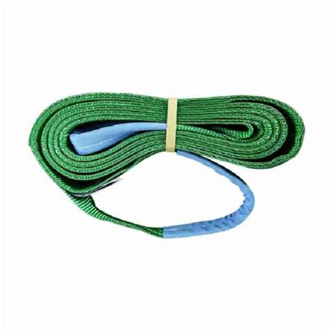 Flat Webbing Sling Duplex Construction Reinforced Eyes Krc