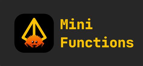 Learning Rust And Using Mini Functions 🦀 Rlearnrust