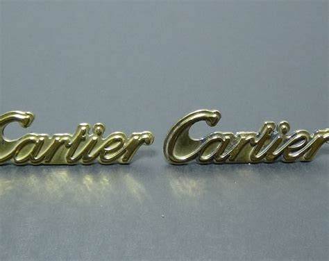 1998 2002 Lincoln Town Car Cartier Side Gold Emblem Badge Logo Set Etsy