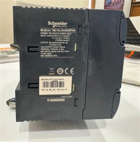 300 ma m series schneider m218 logic controller 24 vdc at rs 12000