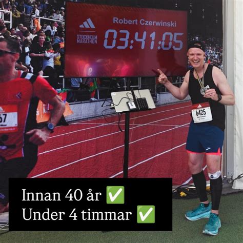 Stockholmmarathon2025 Robert Edward Czerwinski
