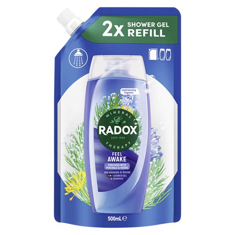 Radox Shower Collection Gels And Body Washes