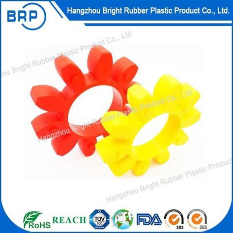 China Customized Coupling Polyurethane Spider Rubber Element Plum