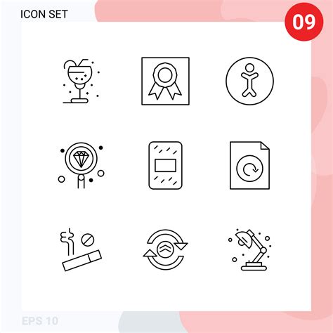 set of 9 commercial outlines pack for grain programming medal