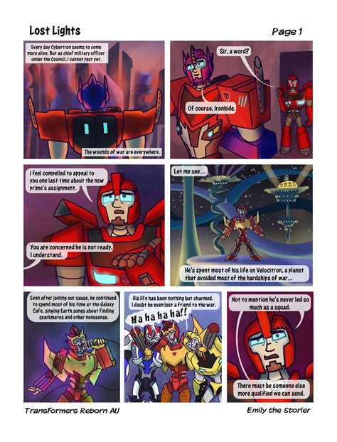 Transformers Reborn On Transcomics Deviantart