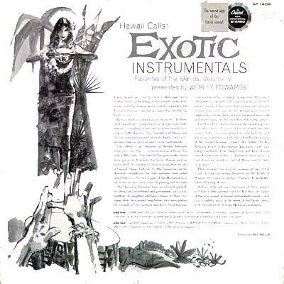 Cover Art Webley Edwards Exotic Instrumentals