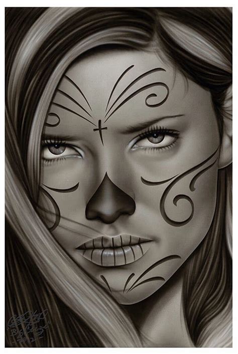 Sexy Sugar Skull Girl