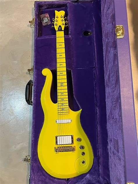 Schecter Diamond Series Prince Cloud Guitar Last One Yellow Reverb
