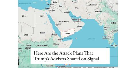 New Texts Including Specific War Plans Released From Leaked Chat Involving Trump Advisers