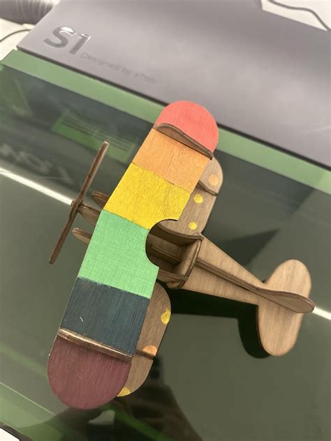 Finished Assembling My Little Plane What Color Do You Think Would Best