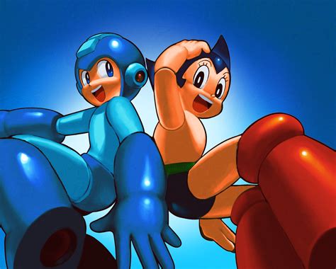 Mo003112 Atom Tetsuwan Atom Mega Man Character Mega Man Classic