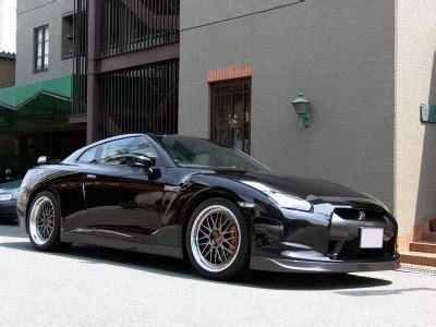 Black R35 Gt R With Bbs Limited Wheels