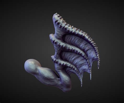 Artstation Wing17 High Poly Sculpt Resources