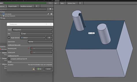 Changing In Automatic Script Point From Pre Alignment Customizations App Development ZEISS