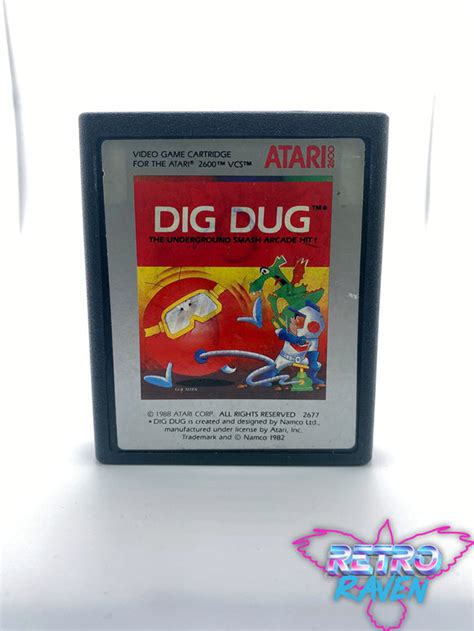 Dig Dug Atari 2600 Retro Raven Games