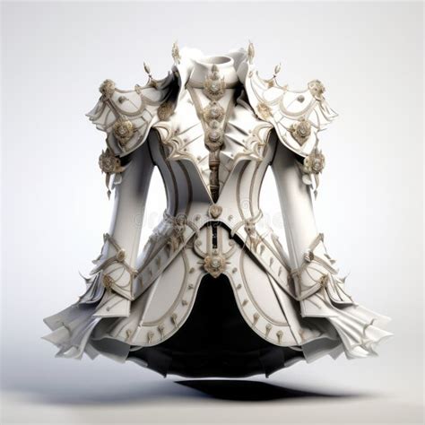 3d Rendered Armor Dress Inspired By Sailor Moon Stock Illustration Illustration Of Dark