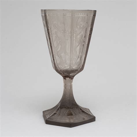 Simon Gate Pokal Glas Sex Gracer Orrefors 1929 Bukowskis