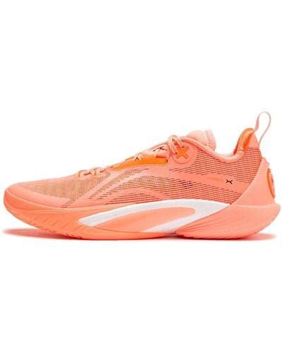 Orange Li Ning Sneakers For Men Lyst