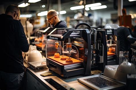 Las Impresoras 3d Modern Factory Producen Piezas Bajo Demanda Ia