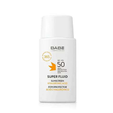 BABE Laboratorios Super Fluid Sunscreen SPF 50 (Ingredients Explained)