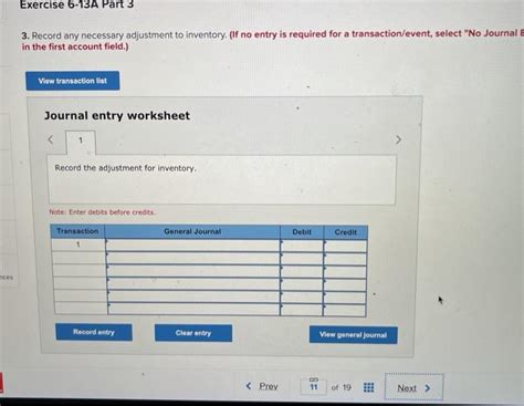 solved required information exercise 6 13a calculate