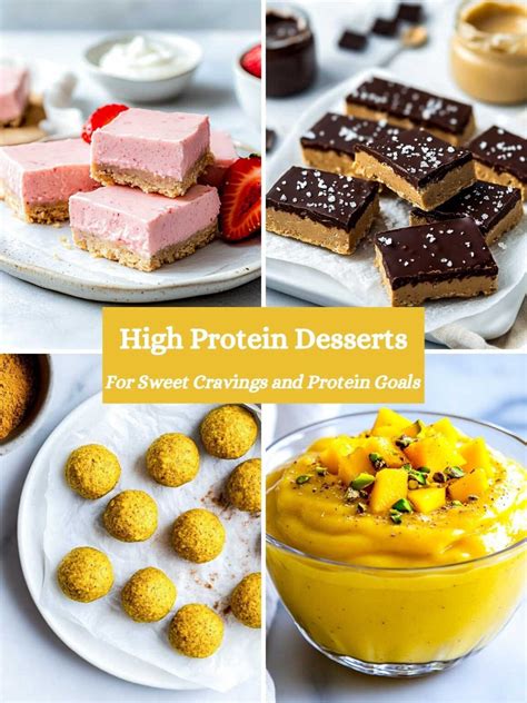 15 High Protein Desserts For Meal Prep And Freezer Snacks