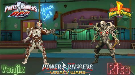 Power Ranger Legacy Wars Mighty Morphin Rito Revolto And Rpm Venjix