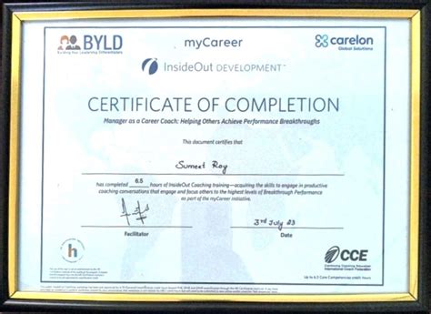 Sumeet Roy On Linkedin Im Happy To Share That Ive Obtained A New Certification Manager As A