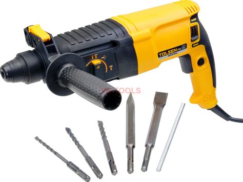 Concrete Rotary Hammer Drill Variable Speed Multi Function