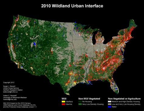 Wui Maps Wildfire Risk In The Wildland Urban Interface Ecowest