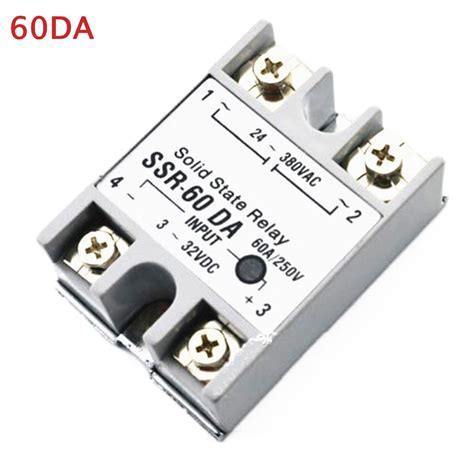 Mosiee Quality Single Phase Solid State Relay Ssr 10 100da With Dc Control Ac