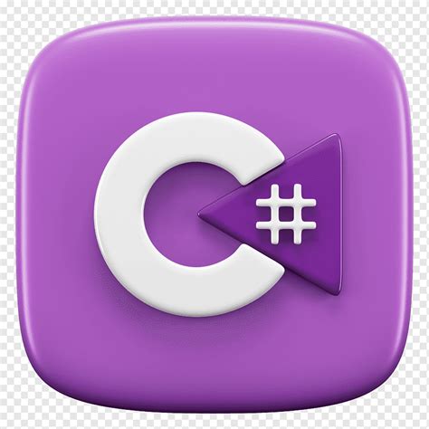 C Sostenido C Red Orientado A Objetos Lenguaje De Programación Microsoft Icono 3d Png