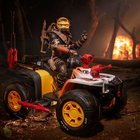 Gi Joe Classified Series 137 Tiger Force Wreckage And Tiger Paw Atv