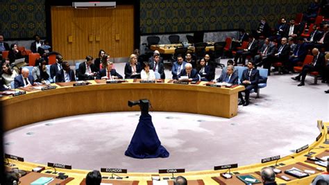 Us Presents New Unsc Resolution On Gaza Ceasefire Kuwait