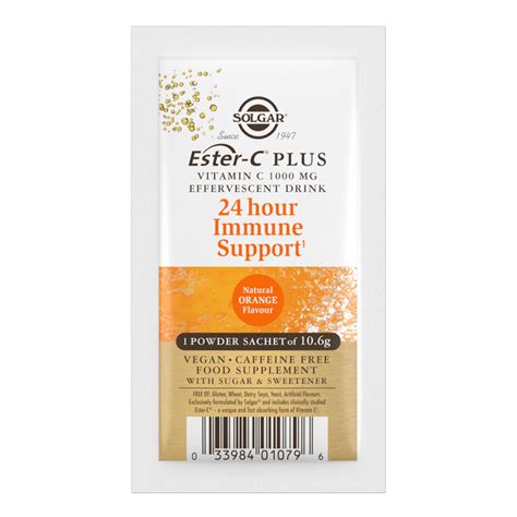 Ester C® Plus Vitamin C Effervescent Drink From Solgar Vitagene