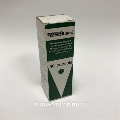 Rowatinex Capsule X 30 Caps Moi Gastrorez Fara Concentratie Rowa