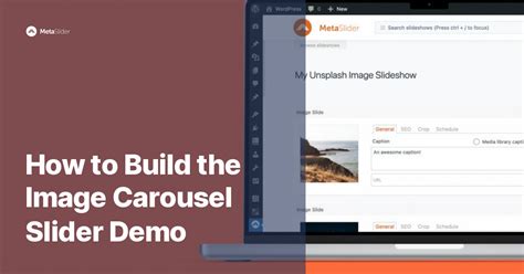 How To Build The Image Carousel Slider Demo MetaSlider