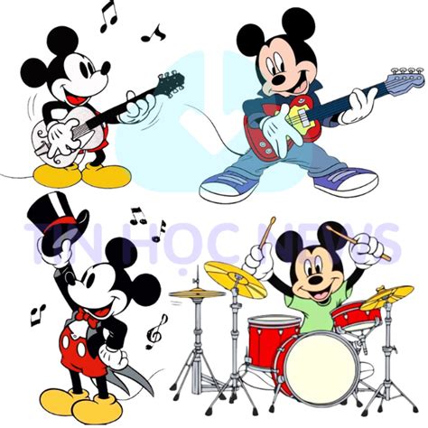 Chuột Mickey Vector Đẹp Nhất File Ai Png Sgv Tải Xuống Miễn Phí