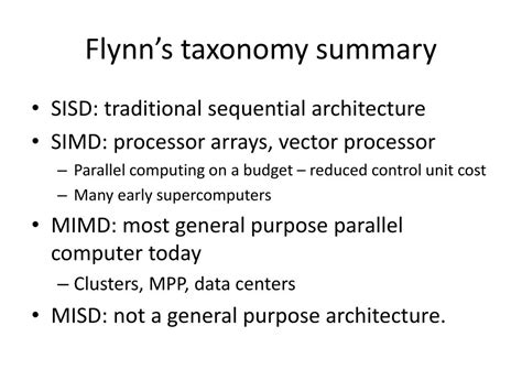Ppt Parallel Computer Architecture Classification Powerpoint Presentation Id2956640