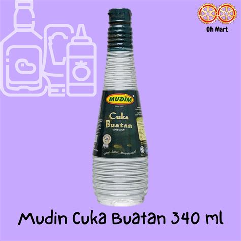 Mudim Cuka Buatan Vinegar 340ml Shopee Malaysia