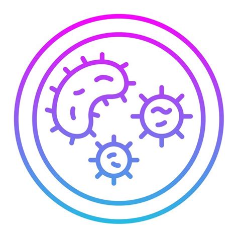 Premium Vector Bacteria Icon