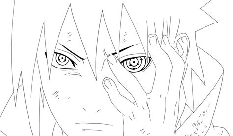 Sasuke Coloring Pages Coloringlib