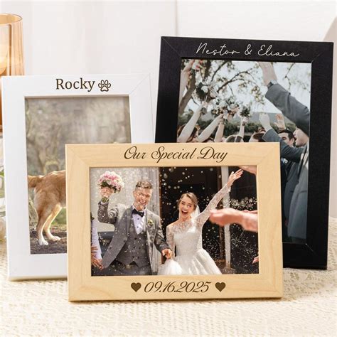 Wood Engraving And Frame Etsy