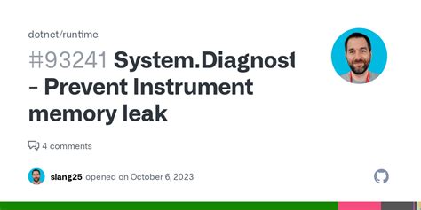 Systemdiagnosticsmetrics Prevent Instrument Memory Leak · Issue