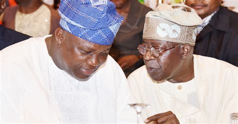 Ambode Did Well In Office But He Isnt A Good Party Man Tinubu