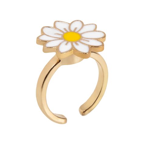 Daisy Spinner Ring Stress Relief Ring Fidget Anxiety Ring Uergo