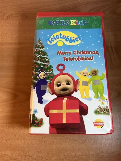 Teletubbies Merry Christmas Vhs 1999 Set Rare Vintage Collectible 2 Vhs