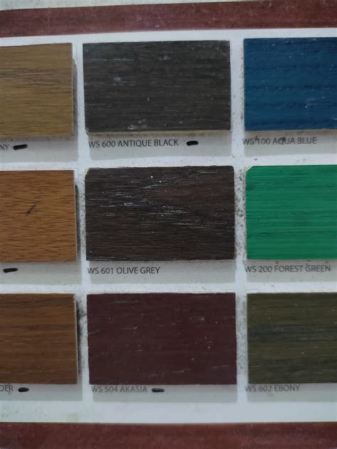 Cat Politur Mowilex Woodstain 1 Liter Waterbased 100 Acrylic Cat Conwood Wood Plank Lazada