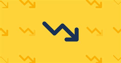 Arrow Trend Down Classic Solid Icon Font Awesome